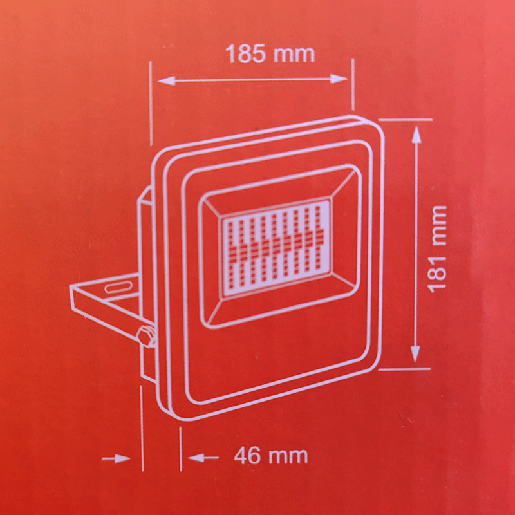 Reflector de exterior LED Smart acabado negro, RGB + CCT - 20W ...